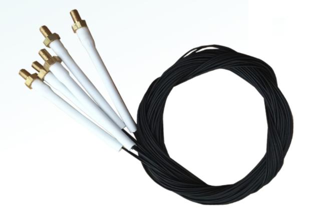 300 Degree 3D Printer Temperature Sensor , 100k ohm thermistor epoxy Shell