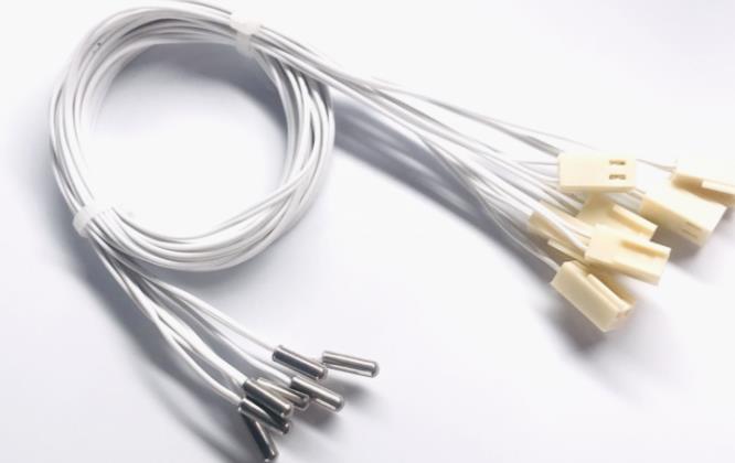 100K Micro Temp Sensor , Fridge Temperature Sensor SGS Approved