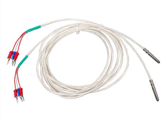 10mm Probe Thin Film Rtd Temperature Sensor Wirh 316 SS Shell