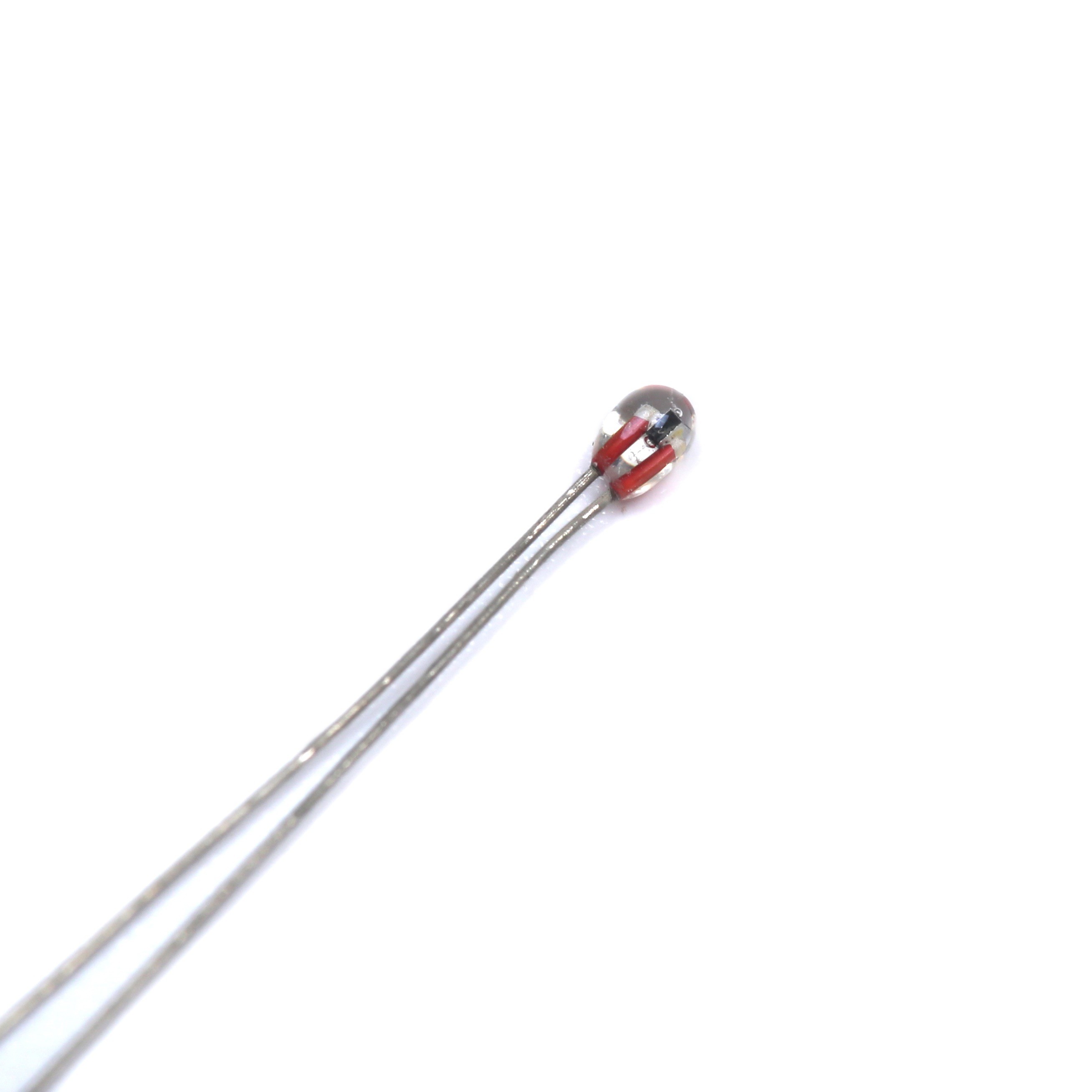 5mW Glass Encapsulated NTC Thermistor , Precision NTC Thermistor 2M Ohm